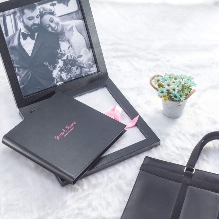 Buy Handcrafted Luxury Leather Album Online in India