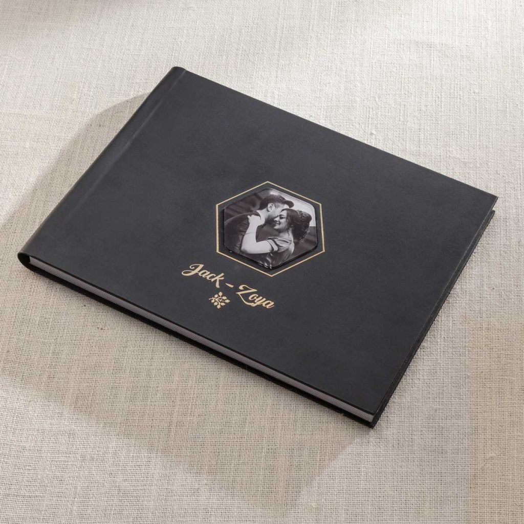 Buy Customised Anniversary Gifts. Buy Premium Black Leather Album