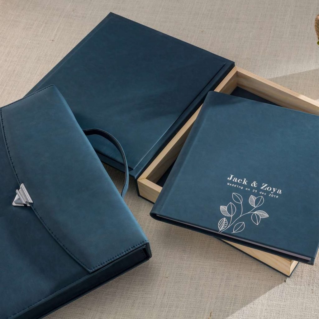 Classic All Wood Box Photo Album